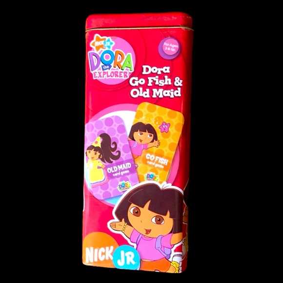 Disney | Other | Nick Jr Dora The Explorer Dora Go Fish Old Maid In ...
